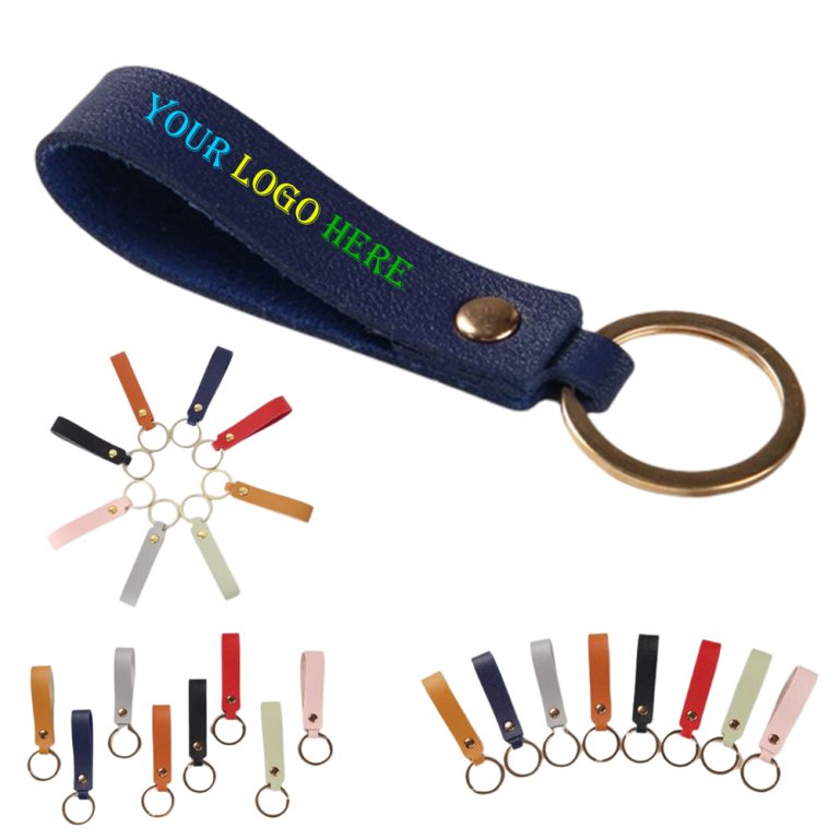 Pu Leather Key Ring - Promotional Products Supplier