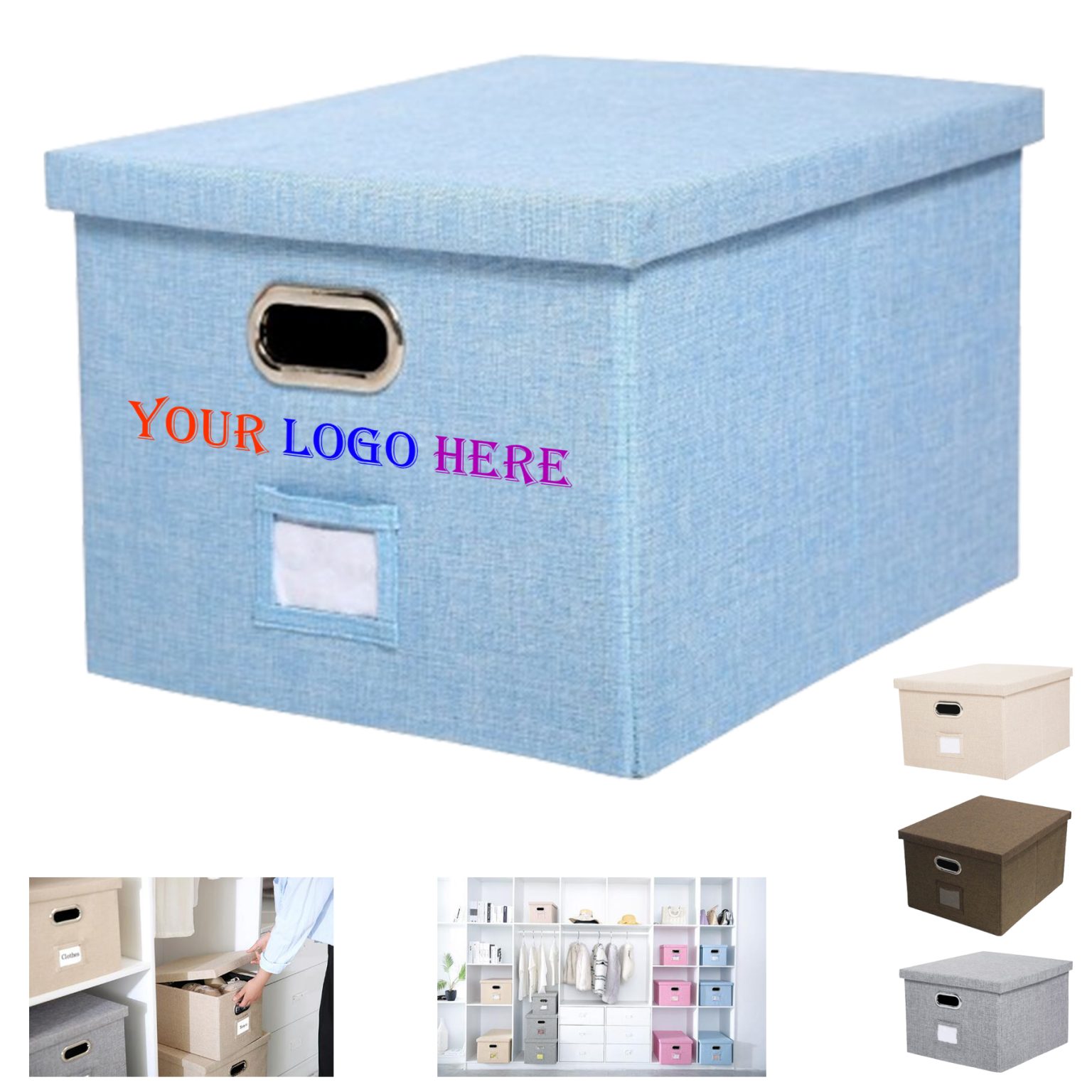 High Volume Office Desk Top Storage Box - Promotional Products Supplier